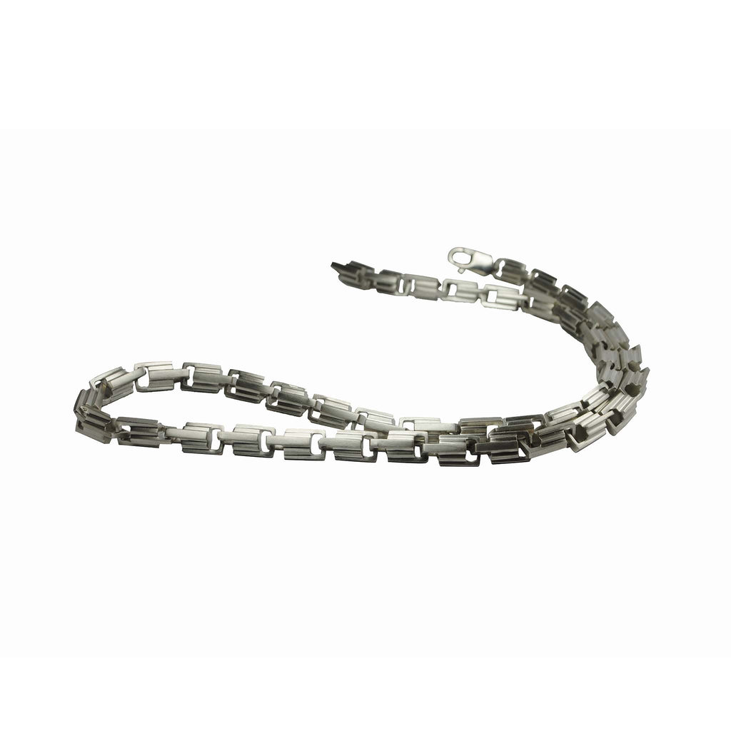 Solid Silver Small Link Chain Necklace – Emer Roberts
